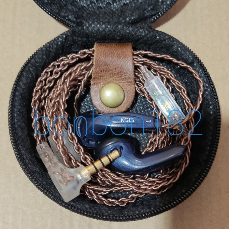 Jual Earbud KGIS Recable with Cooper Cable (Microphone) | Shopee Indonesia