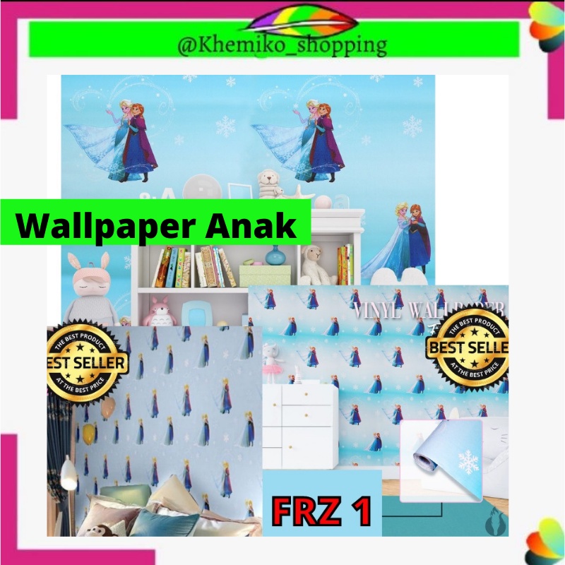 Jual KMK WALLPAPER FROZEN WALPAPER WELPEPER WALL PAPER STIKER STICKER ...