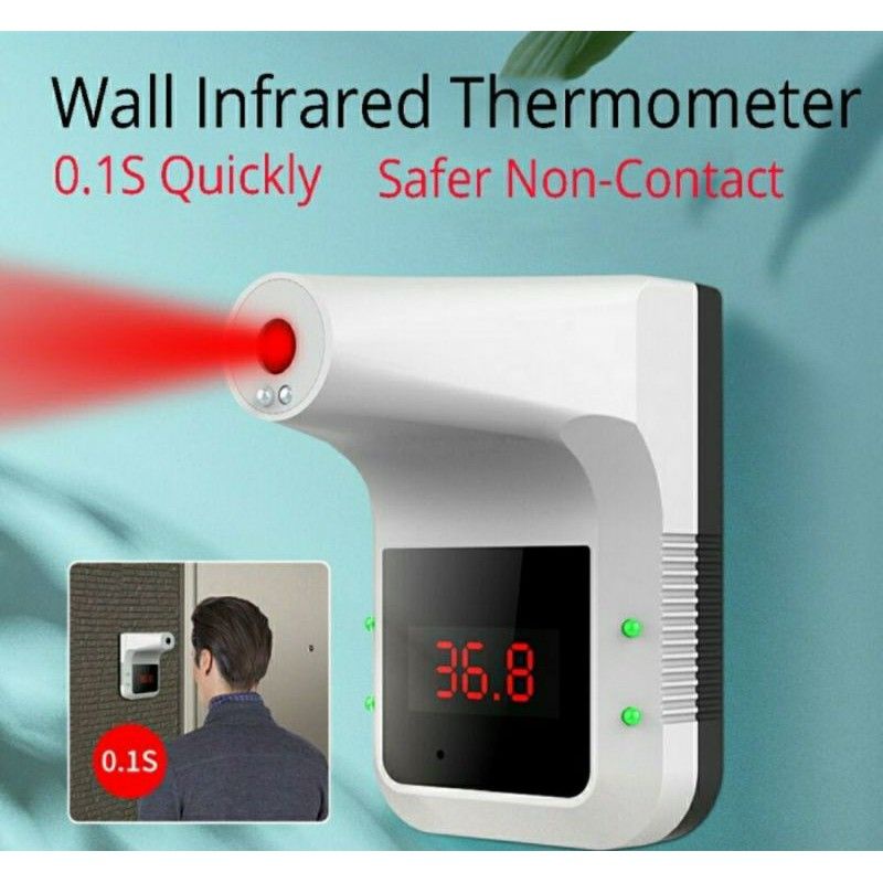 Jual meter Wall Dinding Infrared Non Contact Thermometer Otomatis ...