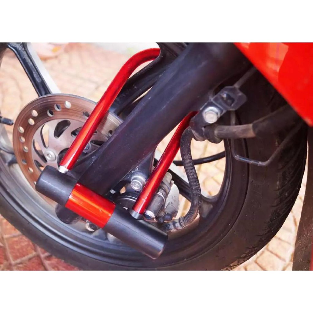 Jual Gembok Sepeda dan Motor Besar Motorcycle U Lock | Shopee Indonesia
