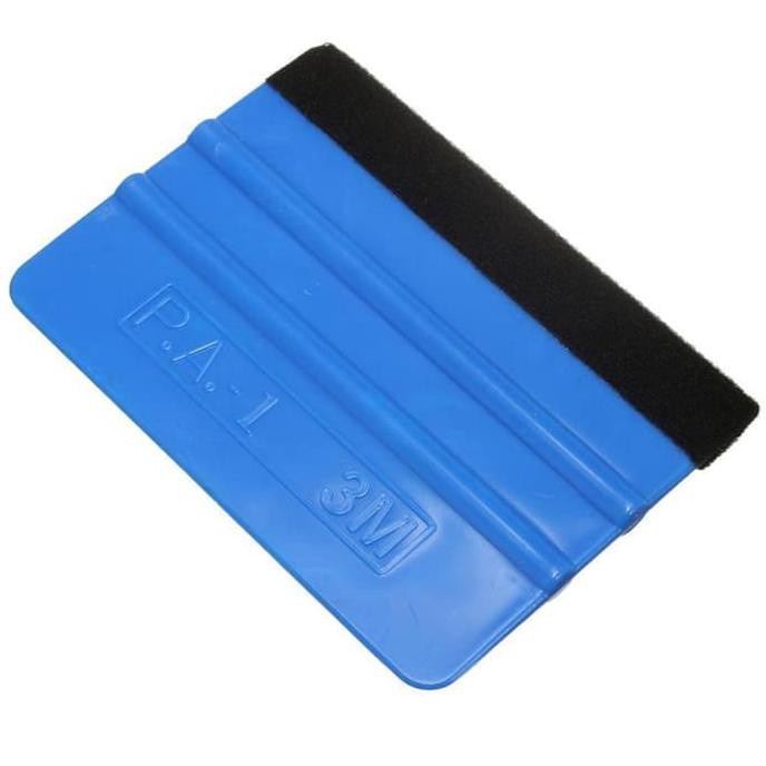 Jual RAKEL KAPE ALAT PASANG STICKER 3M PA-1 BIRU KOMBINASI FELT BELUDRU ...
