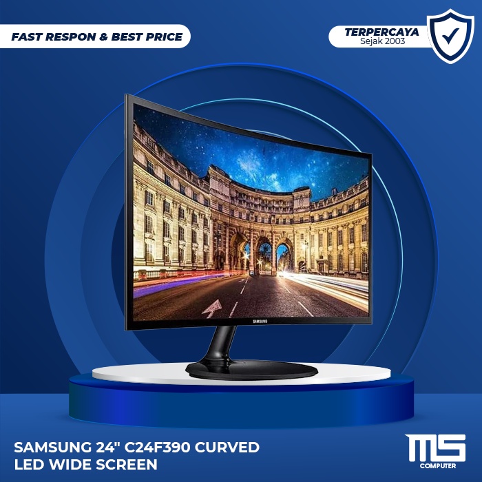 Jual SAMSUNG 24" C24F390 CURVED LED Wide Screen | Shopee Indonesia