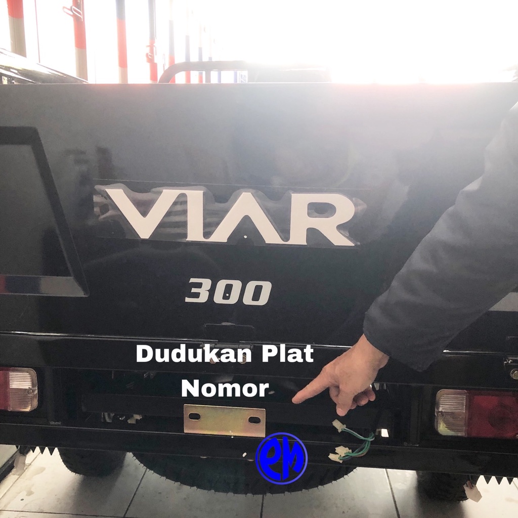 Jual Dudukan Plat Nomor All Merk Roda Tiga Original Viar 84701-KRY-000 ...