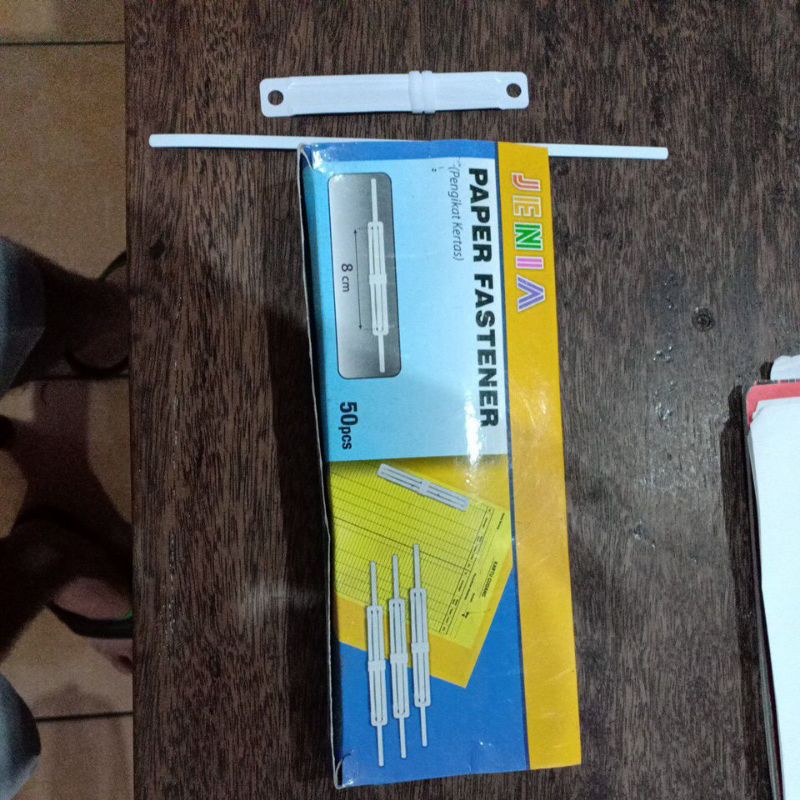 Jual PAPER FASTENER ( PENGIKAT KERTAS ) JENIA ISI 50PCS | Shopee Indonesia