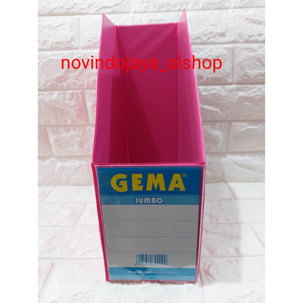 Jual Box File GEMA JUMBO 888 / Box File warna / Box File Murah / Box File Duduk | Shopee Indonesia