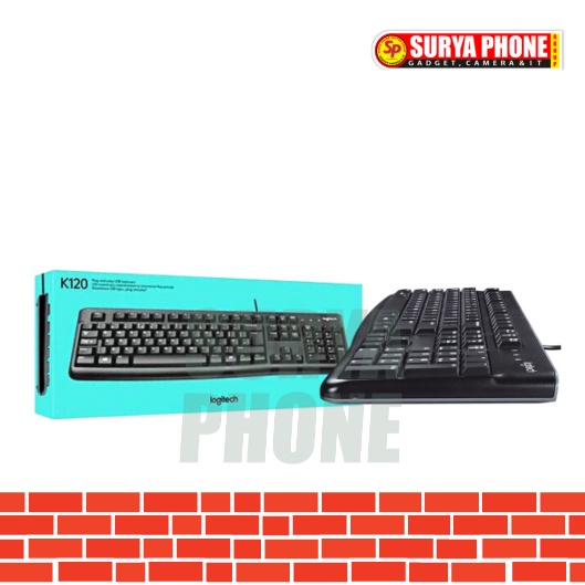Jual Logitech K120 Keyboard Wired USB | Shopee Indonesia