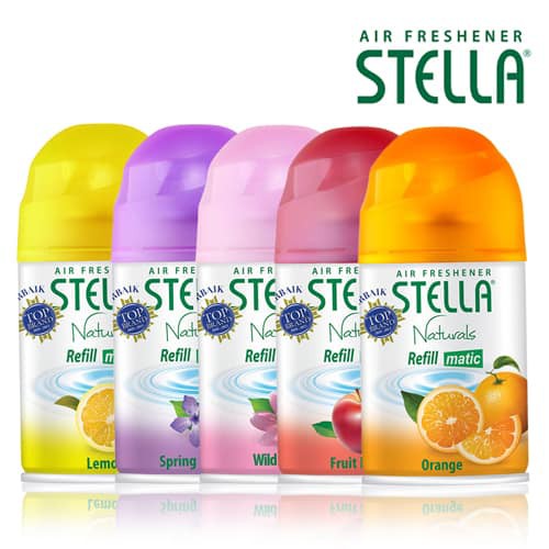 Jual STELLA MATIC REFILL 160ML / REFILL STELLA MATIC / AIR FRESHENER ...