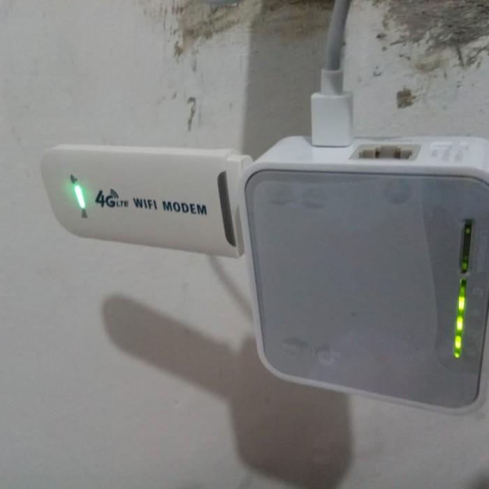 Jual Paket Modem Wingle WiFi Hotspot 4G 150Mbps dan Router TP-LINK ...