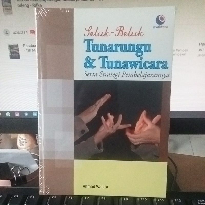 Jual Seluk Beluk Tunarunggu dan Tunawicara dan Strategi Pembelajarannya ... Jual Seluk Beluk Tunarunggu dan Tunawicara dan Strategi Pembelajarannya ...