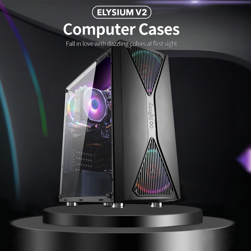 Jual CASING INFINITY ELYSIUM NON PSU 3 FAN | Shopee Indonesia