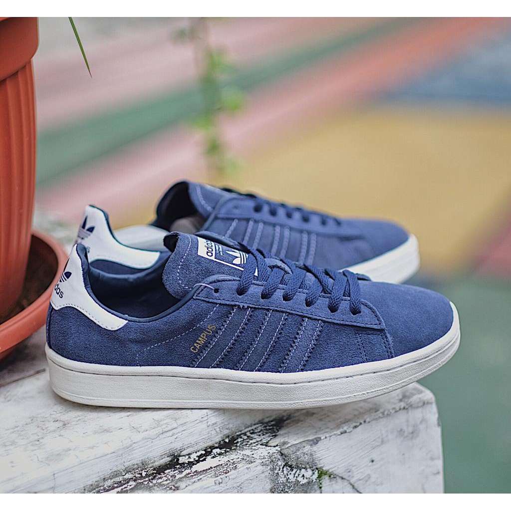 Jual Adidas Campus Blue Retro | Shopee Indonesia