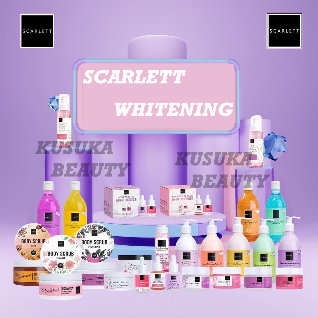 Jual Scarlett Whitening Full Series Lengkap Scarlett BPOM Resmi ...