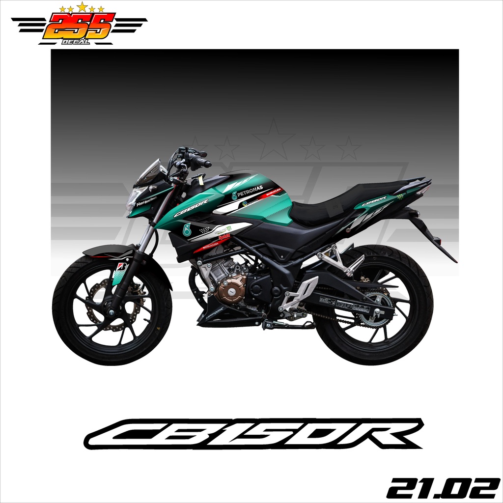 Jual Decal Sticker Striping CB 150R Streetfire Fullbody Desain PETRONAS ...
