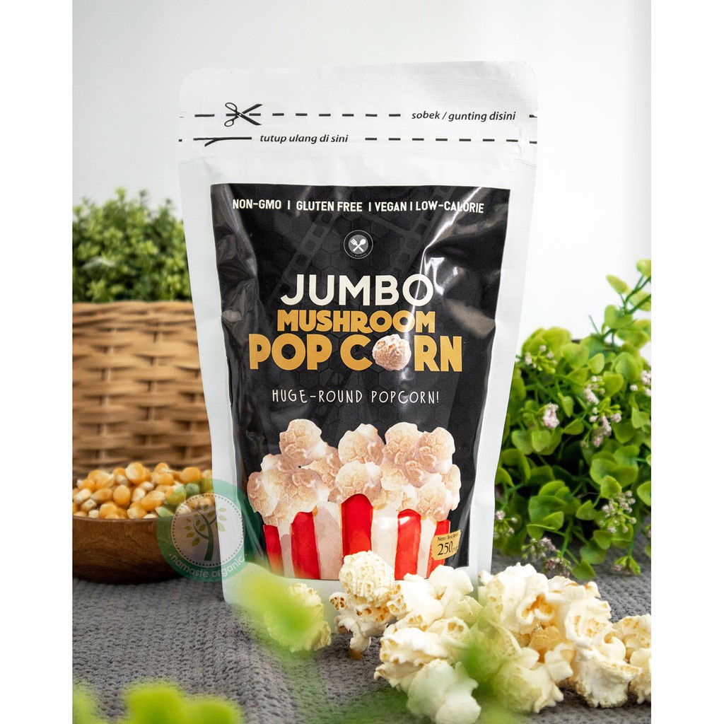 Jual JUMBO MUSHROOM POPCORN 250GR | Shopee Indonesia