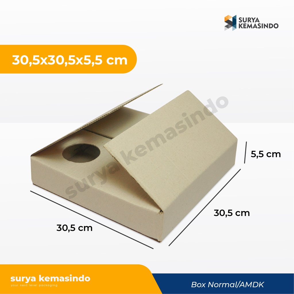 Jual Box 307x307x55 cm (ABI T-55 MZK) Kardus/Karton/normal/AMDK ...
