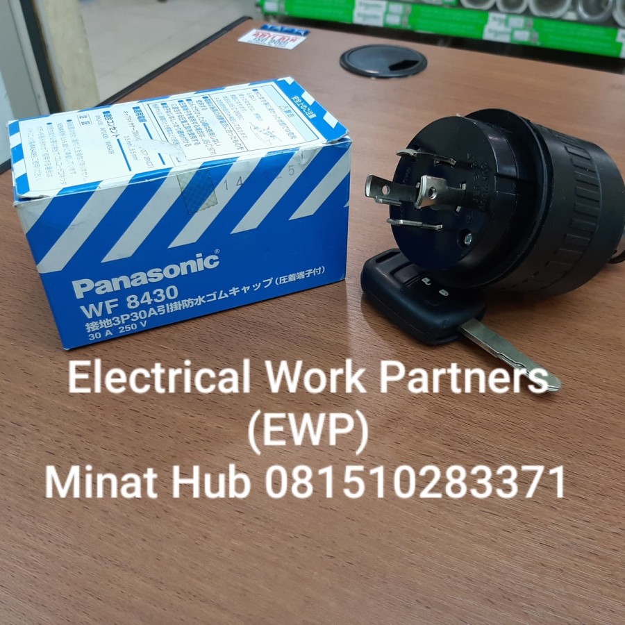 Jual BIG SALE! STECKER / COLOKAN PANASONIC WF 8430 3P 30A 250V ...