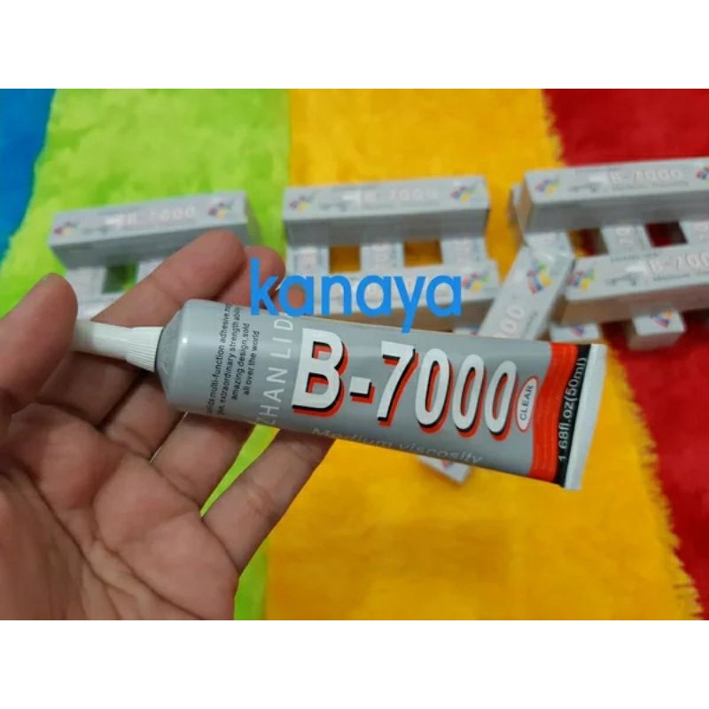 Jual Lem LCD - Lem Touchscreen - Lem Adhesive - Lem B7000 50mL Original | Shopee Indonesia