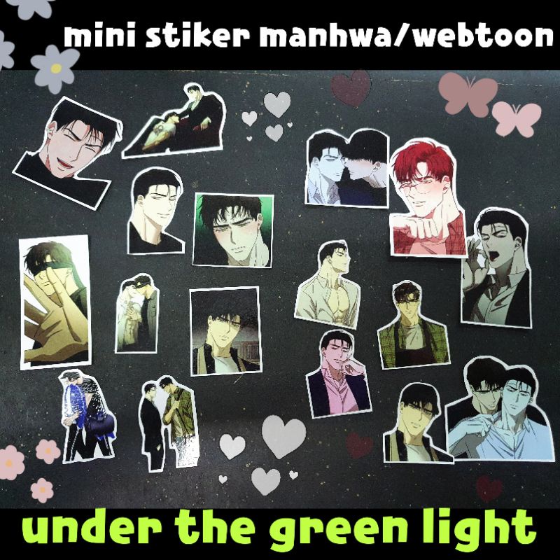 Jual mini stiker manhwa yaoi under the green light | Shopee Indonesia