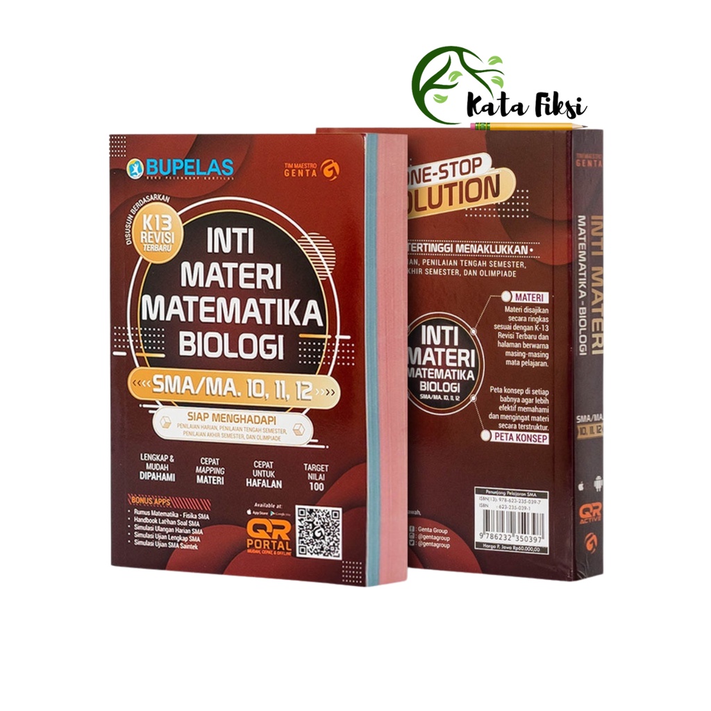 Jual Buku Pelajaran SMA Inti Materi Matematika Biologi SMA/MA Kelas 10 ...