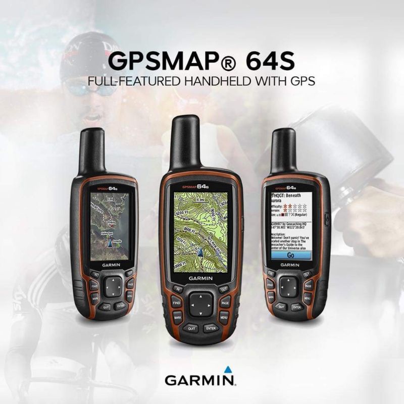 Jual GPS GARMIN 64S FREE PETA LAUT / TOPOGRAFI | Shopee Indonesia
