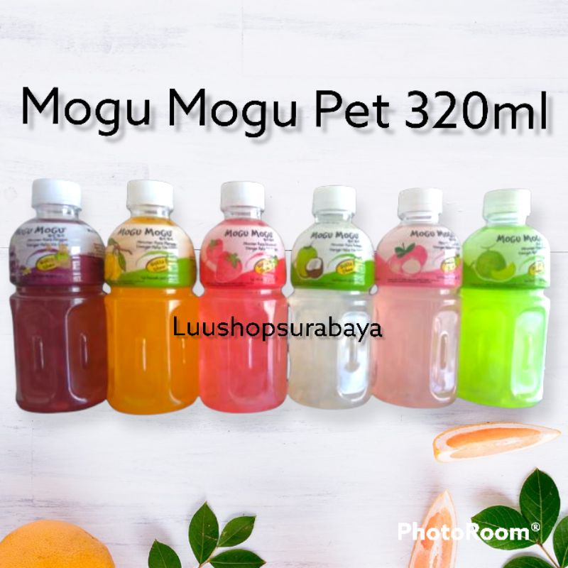 Jual Mogu Mogu Pet 320ml Minuman Rasa Buah Nata de Coco | Shopee Indonesia