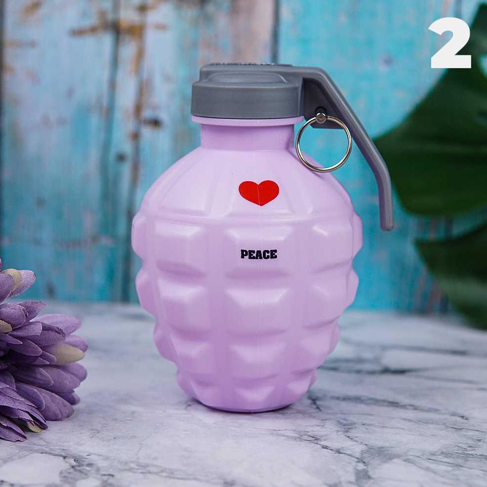 Jual Botol Air Minum Lucu Untuk Anak Bentuk Granat Unik Dan Warna Yang ...