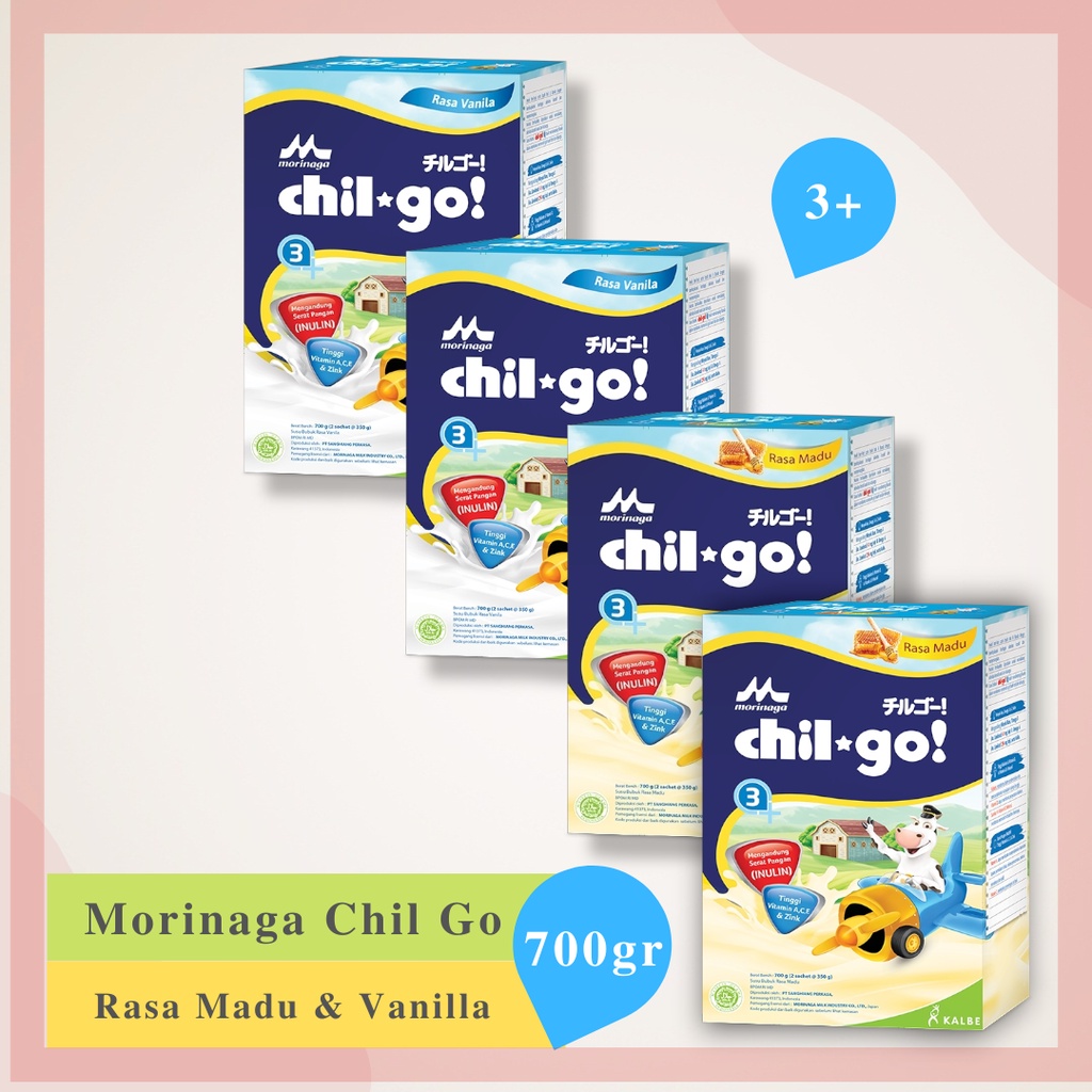 Jual Susu Morinaga Chil Go Powder 700 Gram Susu Pertumbuhan Anak Chil ...