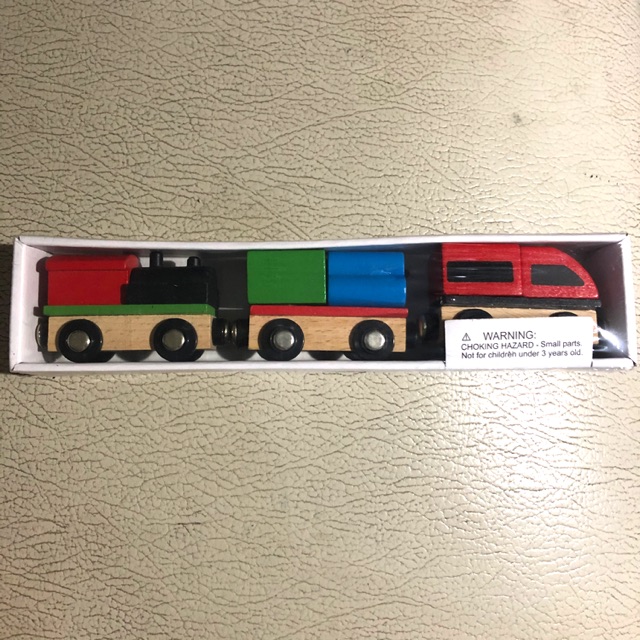 Jual Wooden Toy Train Miniso | Shopee Indonesia