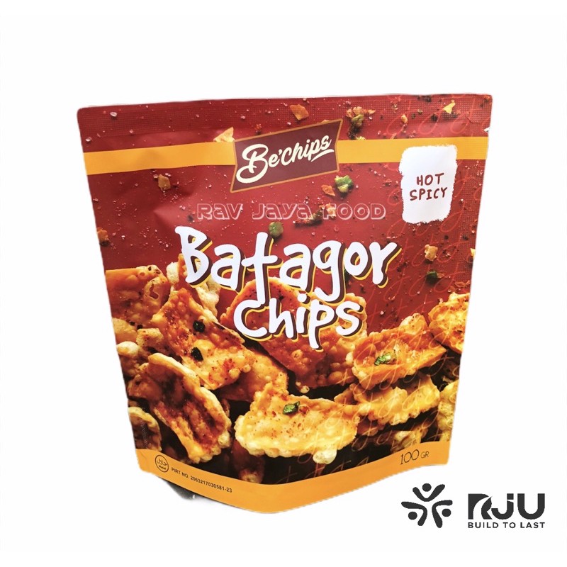 Jual Batagor Kering Crispy Be Chips Khas Bandung 80gr | Shopee Indonesia