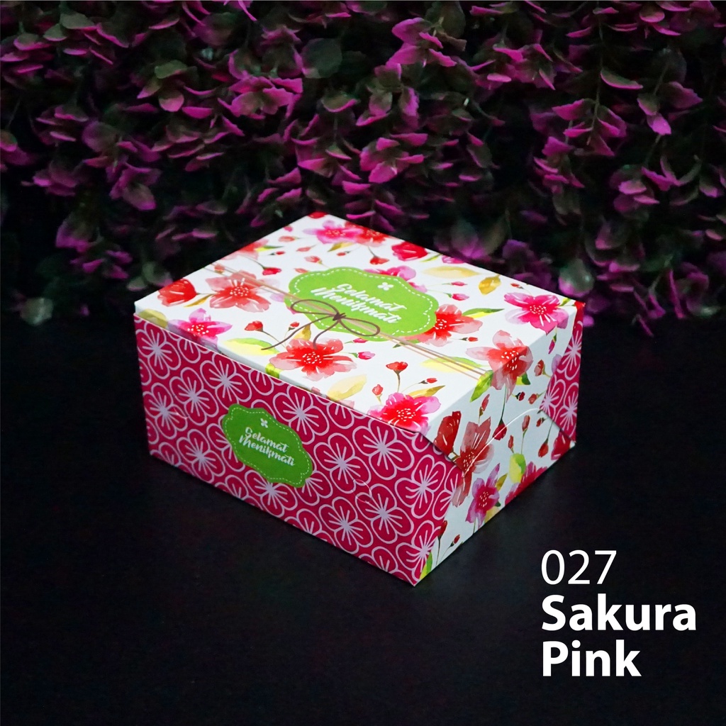 Jual Dus Snack Motif 12 x 12 x 7 cm - Dus Kue - Snack Box - Warna Warni ...