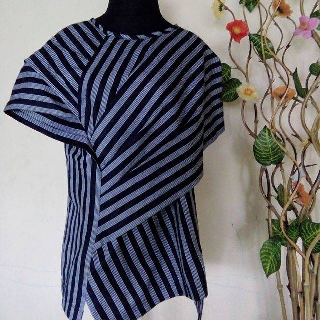 Jual Baju Tenun Lurik Lipat Bahan ASLI | Shopee Indonesia