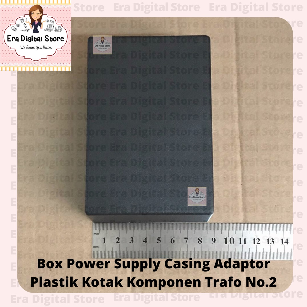Jual Box Power Supply Casing Adaptor Plastik Kotak Komponen Trafo No.2 ...