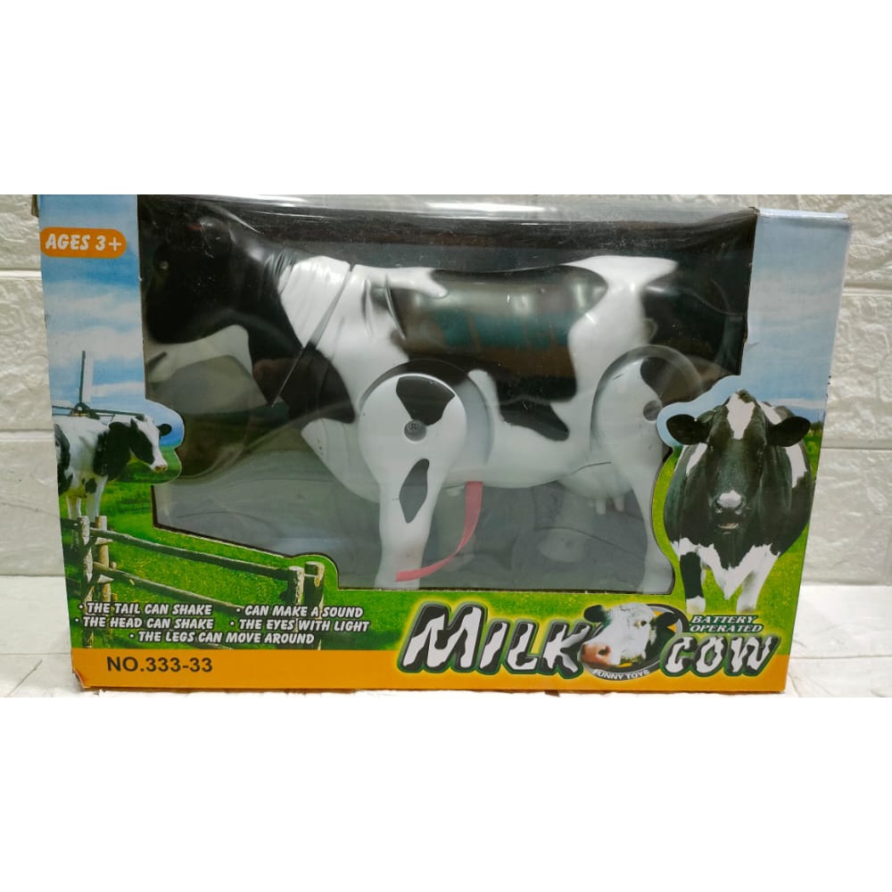 Jual MAINAN MILK COW 333-33 / MAINAN SAPI BATREI JALAN SUARA / MAINAN ...