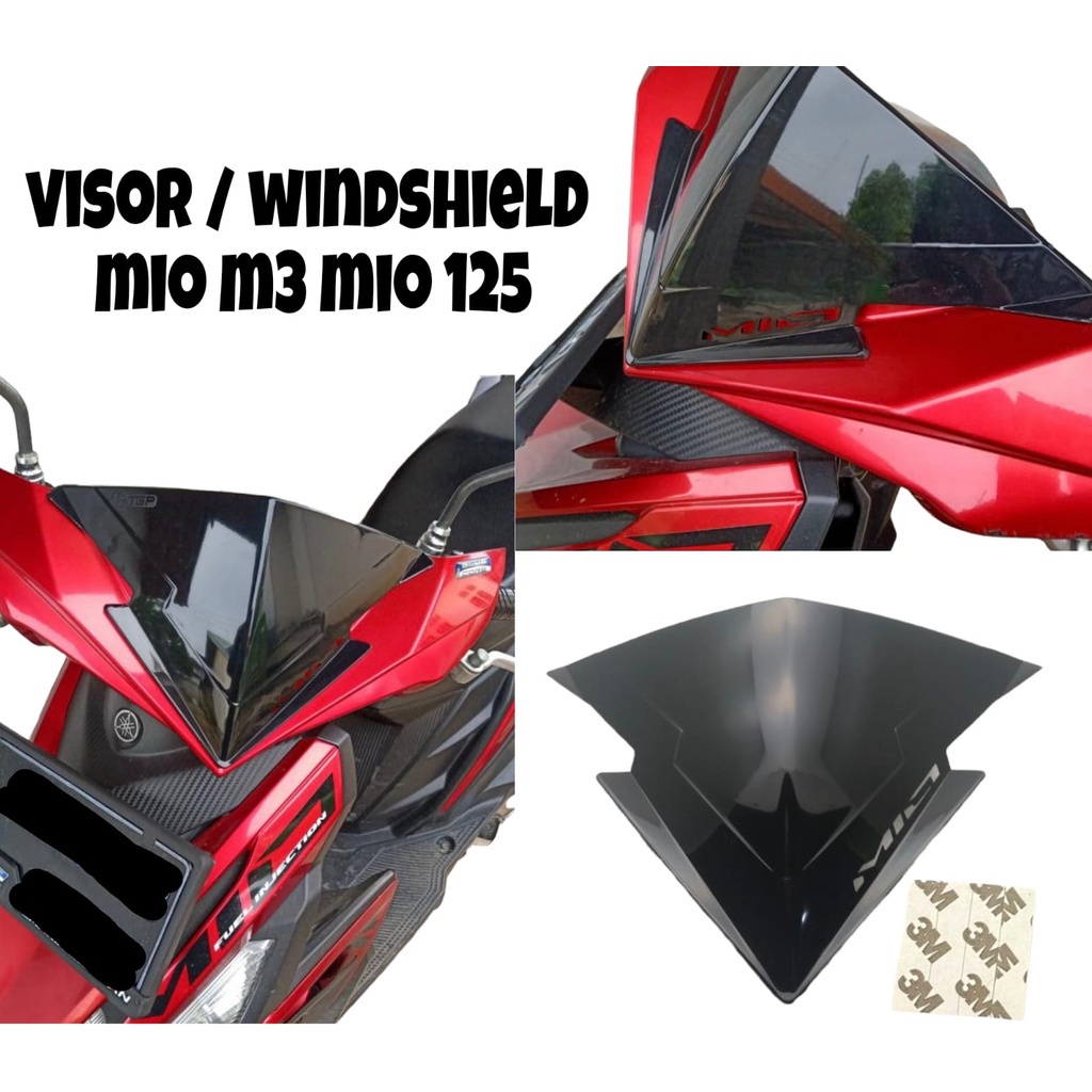 Jual Visor Mio M3 Visor Mio Z Visor Mio 125 Visor Yamaha Mio M3/Mio Z ...