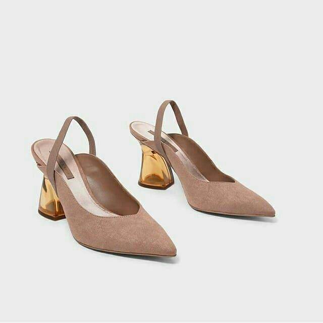 Jual SEPATU CK-210 ACRYLIC HEELS TRANSPARANT | Shopee Indonesia