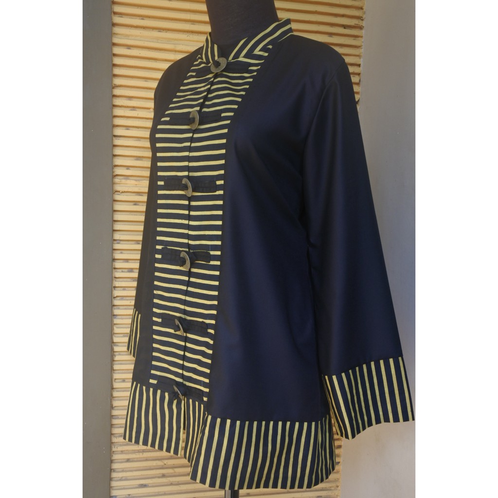 Jual BAJU BATIK WANITA PREMIUM HARGA MURAH, KOMBINASI BATIK LURIK DAN ...