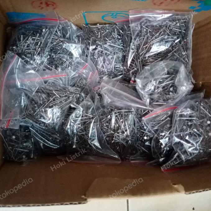 Jual perbungkus paku triplek 2cm / paku bingkai 2cm / paku kecil 2cm ...
