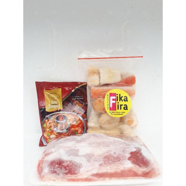 Jual STEAMBOAT /SHABU SHABU/TOMYAM PAKET KOMPLIT | Shopee Indonesia