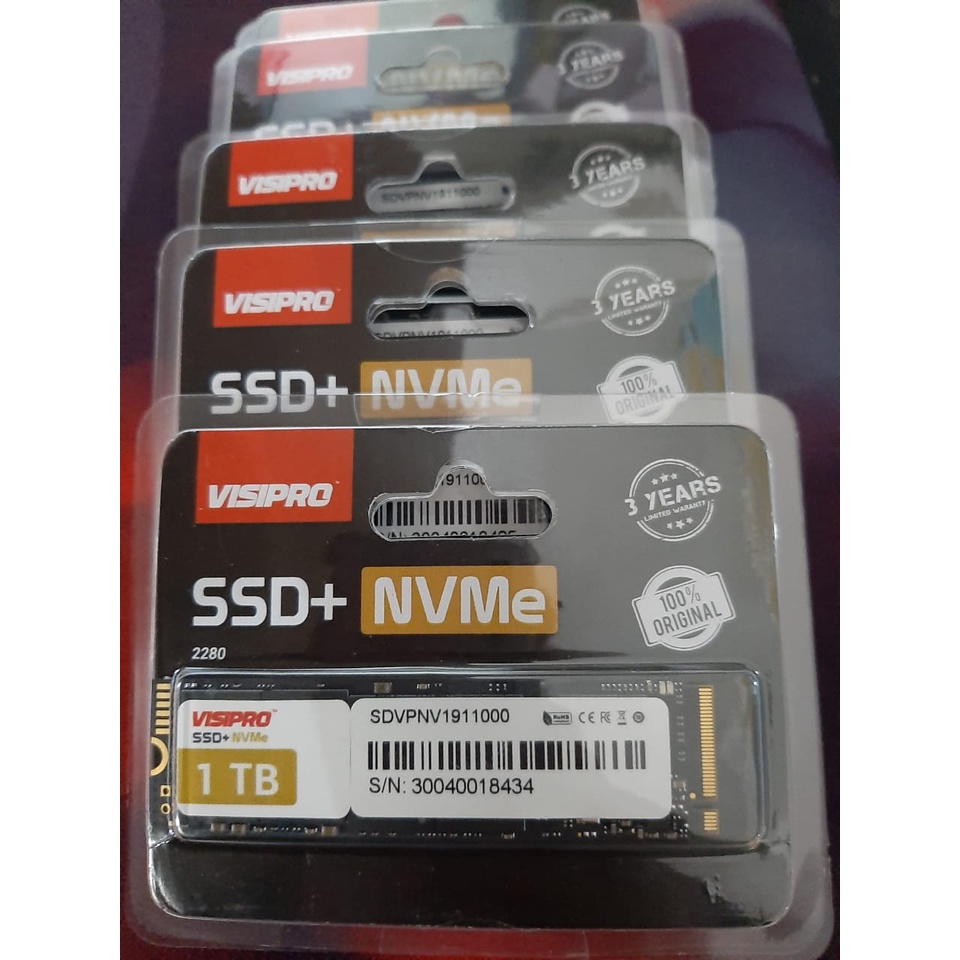 Jual SSD VISIPRO SSD 1TB M.2 NVMe MANTUL | Shopee Indonesia