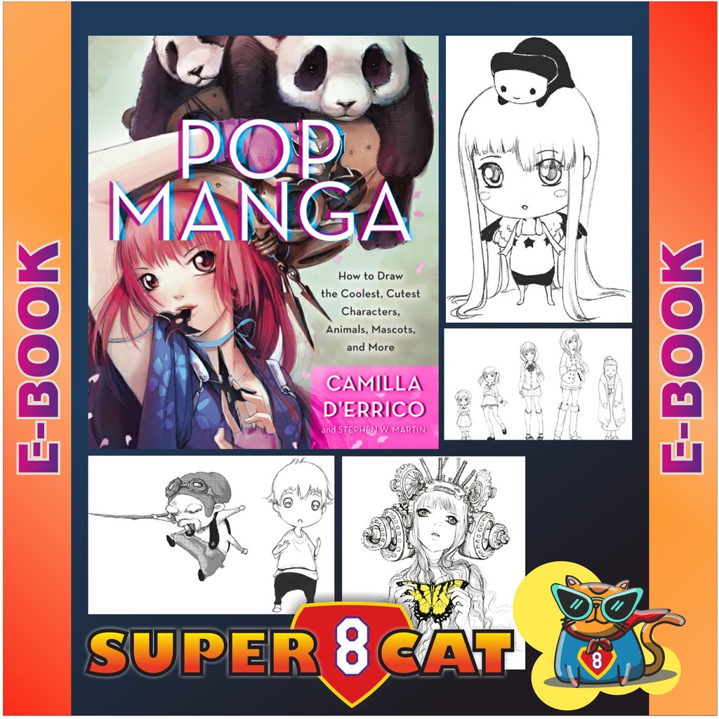 Jual POP MANGA: HOW TO DRAW THE COOLEST, CUTEST CHARACTERS, ANIMALS ...