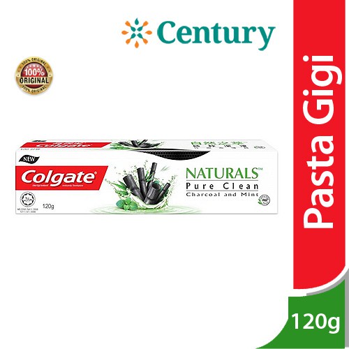 Jual Colgate Toothpaste Naturals Pure Clean 120 G/ Toothpaste / Pasta ...