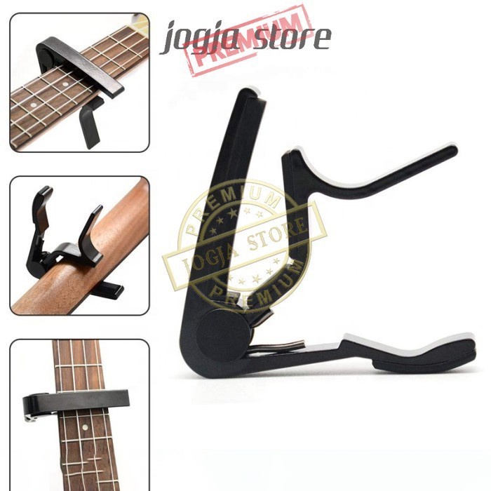 Jual Capo Ukulele Chord Aluminium Jepit Senar Guitar Capo Gitar & Bass ...