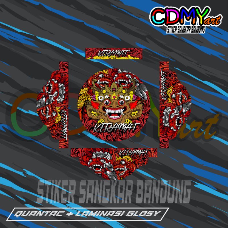 Jual STIKER DECAL TEBOK LOVEBIRD | Shopee Indonesia