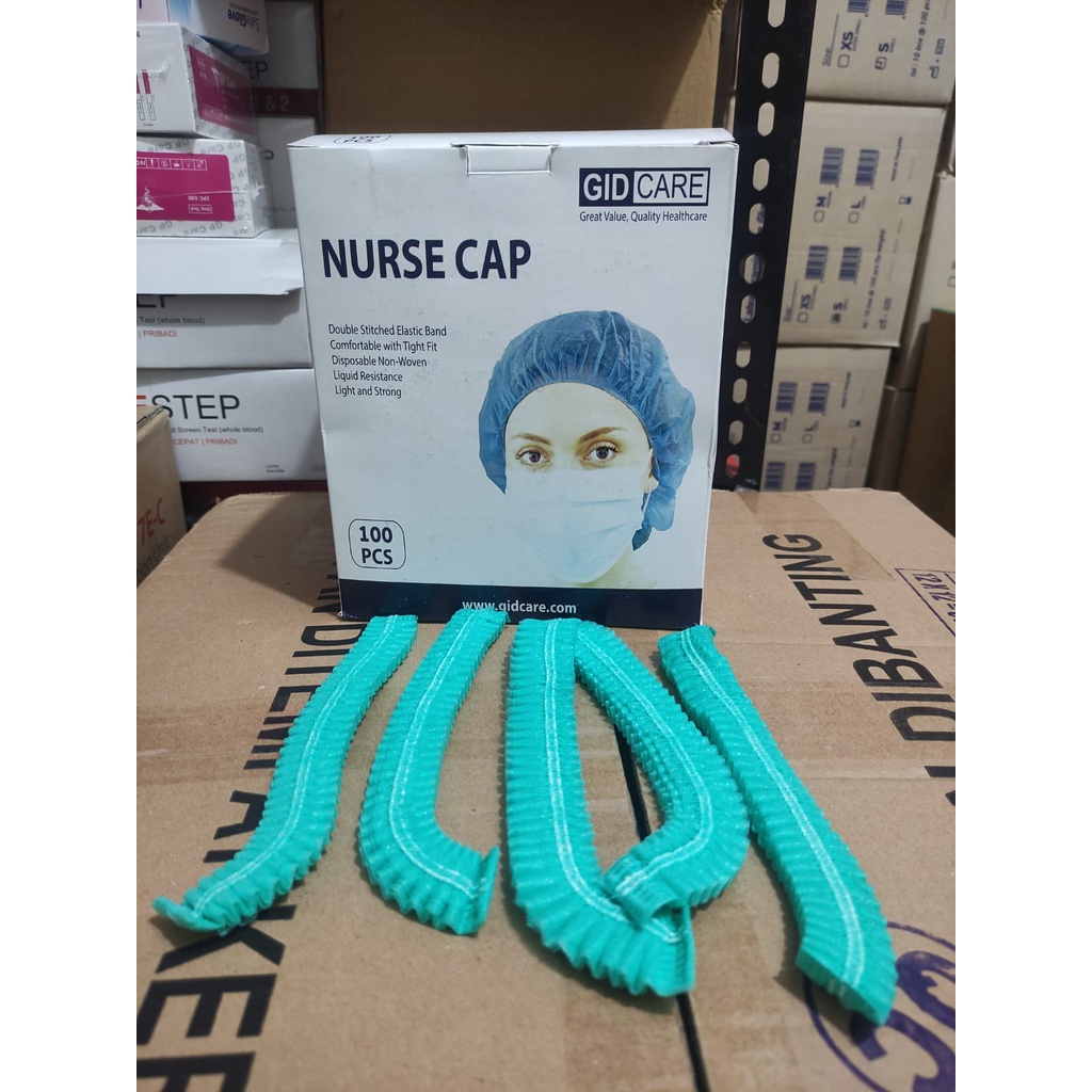 Jual NURSE CAP ONEMED ISI 100 PCS / NURSE CUP ONEMED / HAIR NET ...