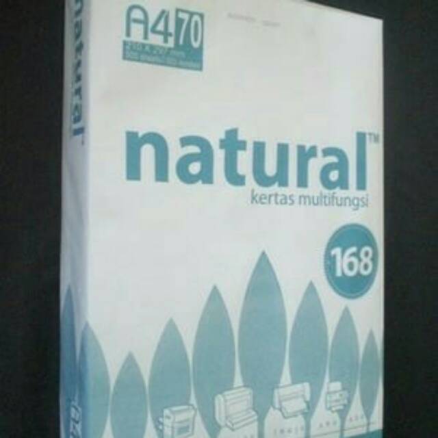 Jual Kertas A4 Natural 70 gram (Khusus Go-send) | Shopee Indonesia