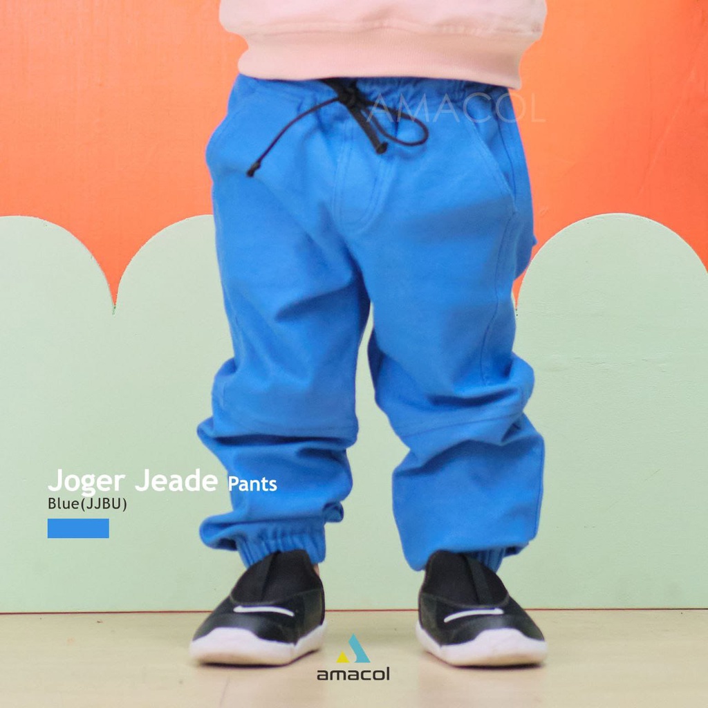 Jual Jogger Jeade Pants Terbaru (Blue) | Shopee Indonesia