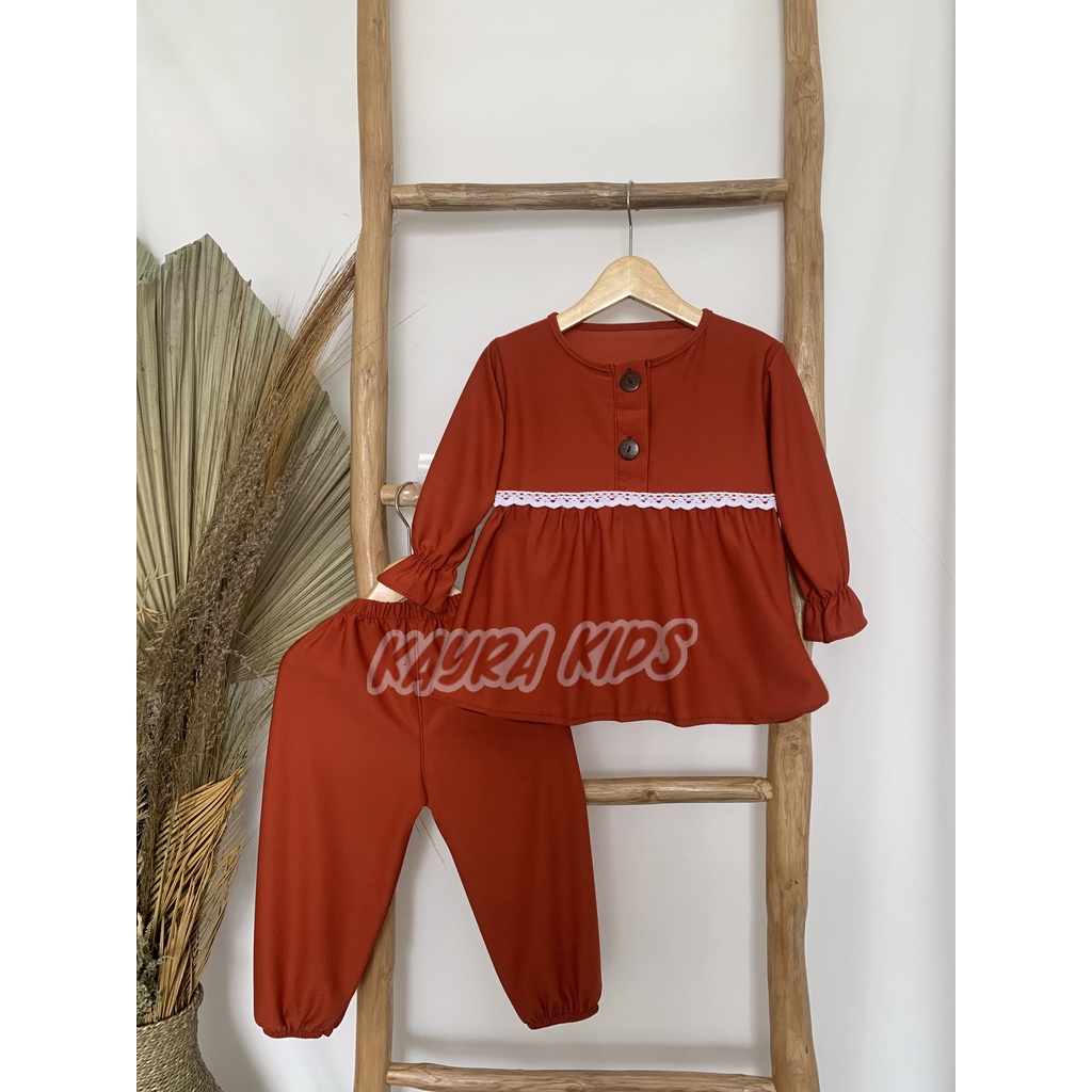 Jual Baju Anak Perempuan 0-3 tahun Setelan Anak Perempuan One Set Wanita Baju Bayi Perempuan ...