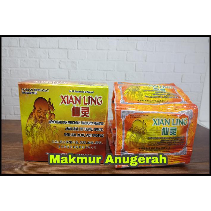 Jual XIAN-LING KAPSUL (XIANLING) ASLI ORIGINAL BERKHASIAT | Shopee ...