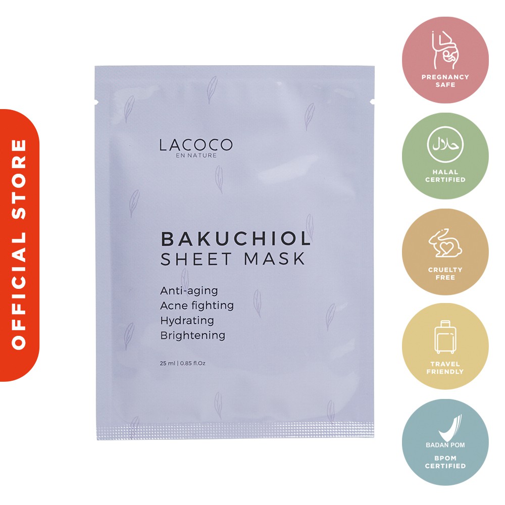 Jual MSBB - Lacoco Bakuchiol Sheet Mask | Shopee Indonesia