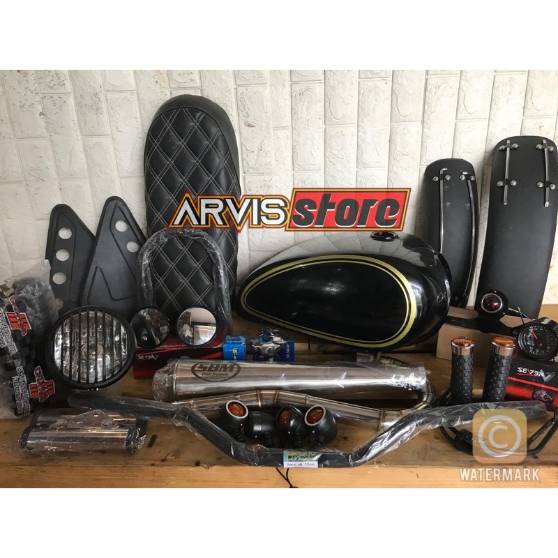 Jual PAKET JAPSTYLE THUNDER 125, TIGER ,TIGER REVO ,SCORPIO | Shopee ...